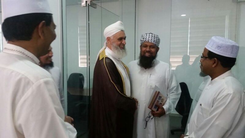 Chief Imam of Masjid Al Aqsa vists the ACJU